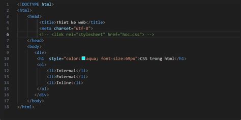 Sử Dụng Css Trong Html Web Share Giá Tốt