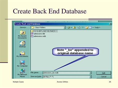 Ppt Access Database Administration Course Powerpoint Presentation Free Download Id6308088