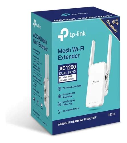 Repetidor Extensor De Rango Wi Fi Mesh Tp Link Re Ac Mercadolibre