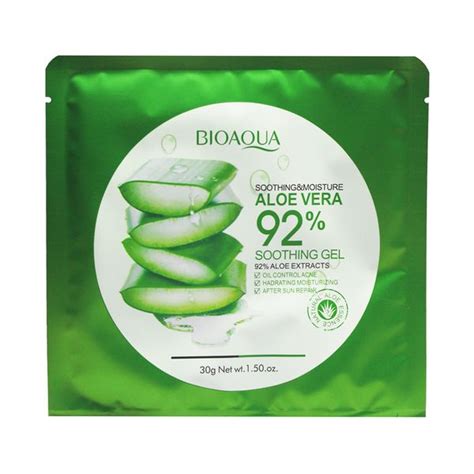 Elryan Bioaqua Aloe Vera Soothing Moisturizing Gel Mask 30g