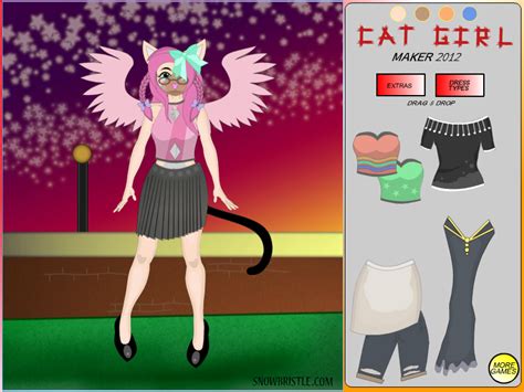 Cat Girl Maker 2012 Play Online On Flash Museum 🕹️