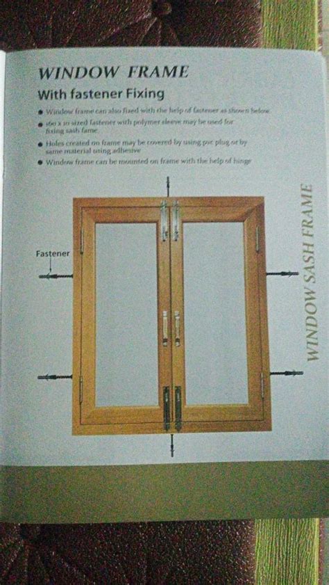 Hexagonical Brown Wpc Window Frame At ₹ 235feet In Ranchi Id