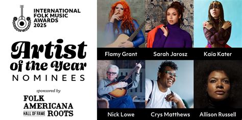 Announcing The Nominees Recipients For The 2025 International Folk
