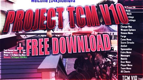Bo2 Tcm V10 Gsc How To Inject Gsc And Use Free Download Youtube