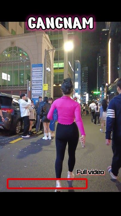 🇰🇷강남😎 Gangnam 🔥walking On The Streets At Night A Hot Place In Seoul