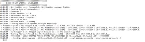 Autoupdate Detecting Upgrade For Some Applications That Are Not