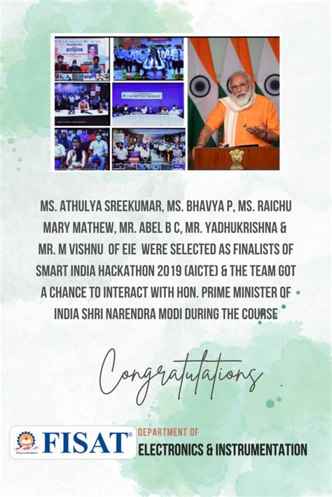 recognitions fisat federal institute of science and technology