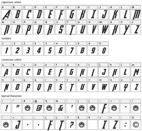 Avengeance Heroic Avenger Font Download Avengers Font Fonts4free