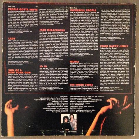 Gino Vannelli Powerful People Vg Square Cat Vinyl