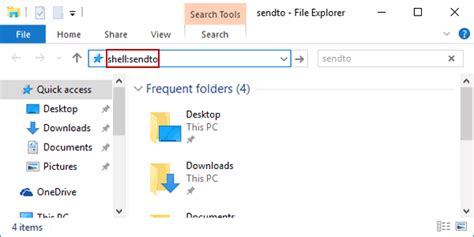 send to option not showing on desktop—how to fix