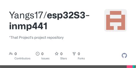 GitHub Yangs Esp S Inmp That Project S Project Repository