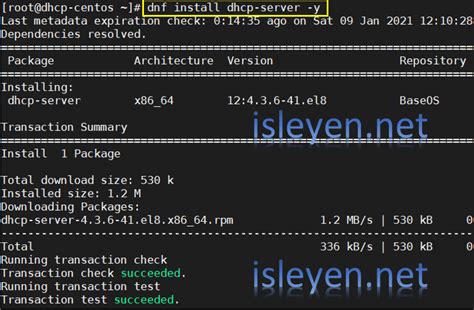 Linux Dhcp Server Kurulumu