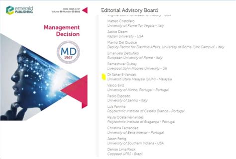 Journal Research Management Accounting Emerald Sahar E Vahdati