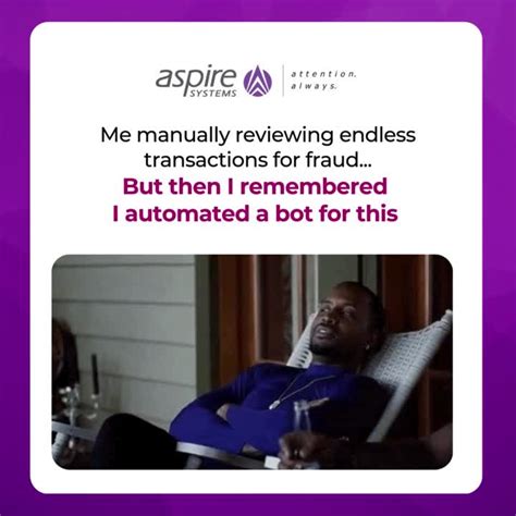 Aspire Systems Intelligent Automation On Linkedin Detecting Fraud Just Got Smarter With Rpa