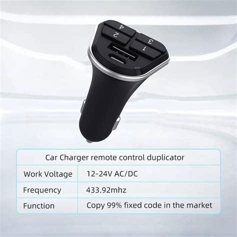 QN RD599X 300mhz 868mhz USB Face To Face Clone Car Charger Remote Control Ucontrol China