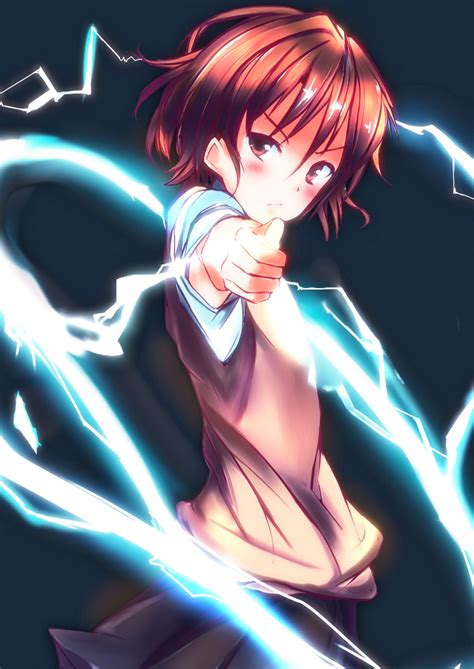 Misaka Mikoto Toaru Majutsu No Index And 1 More Drawn By Uetsukihiro