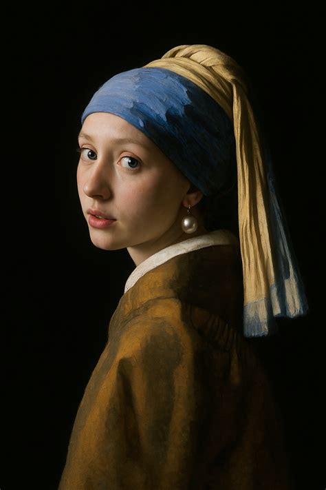 진주귀걸이를 한 소녀 요하네스 베르메르
