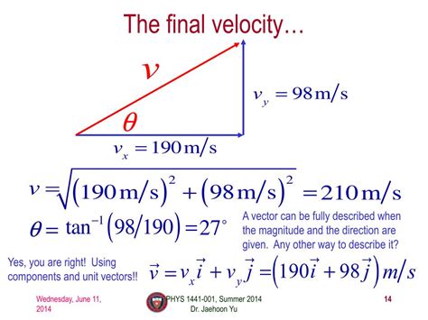 Ppt Phys 1441 Section 001 Lecture 6 Powerpoint Presentation Free