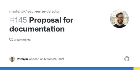Proposal For Documentation · Issue 145 · Maslianokreact Resize
