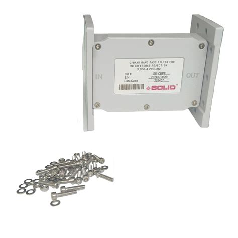 Buy Solid Cbpf 3720 4200mhz C Band Band Pass Filter
