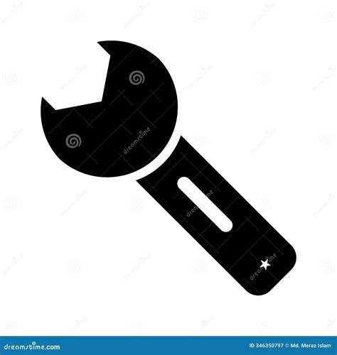 Setup And Setting Icon Stock Illustration Illustration Of Blackandwhite 346350797