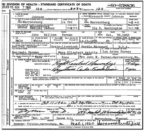 John William Parman 1876 1960 Find A Grave Memorial