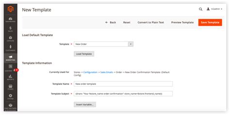 How To Create New Order Email Template In Magento Magezon