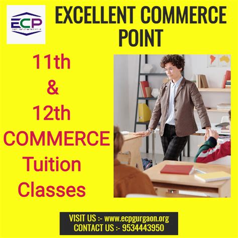 11th And 12th Commerce Tuition Classes At Ecp Ecp