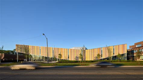 Colourful Strips Surround Torontos Albion Library By Perkinswill