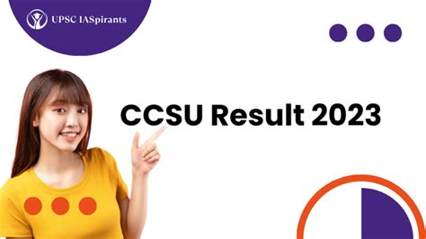 CCSU Result 2023 OUT At Ccsuniversity Ac In Direct Download Link To UG Marksheet