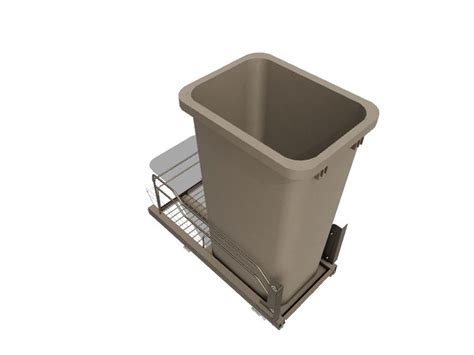 Rev A Shelf 50 Quart Soft Close 1 Pull Out Trash Can In The Pull Out Trash Cans Department At