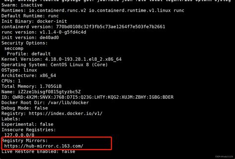 Docker更换为国内镜像源修改docker镜像源为国内镜像 Csdn博客