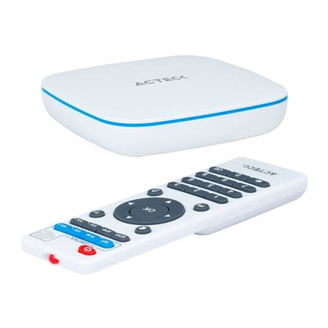 SMART TV BOX ACTECK PENTA CORE ANDROID PUERTOS USB MODELO AC COLOR BLANCO