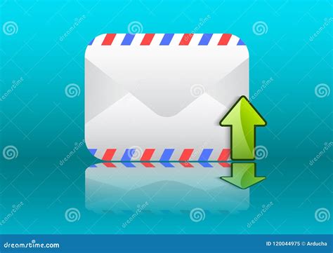 Mail Outbox Stock Vector Illustration Of Design Upload 120044975