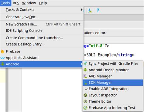 Sdl2 Application For Android Built By Gradle 4 Georgikrocks