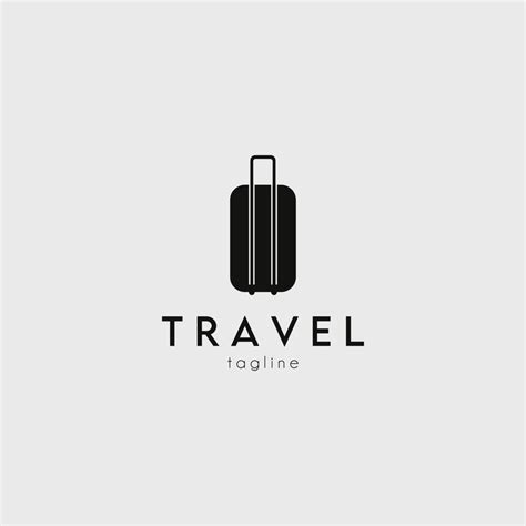 Suitcase Logo Vector Illustration Design Vector Illustration Design