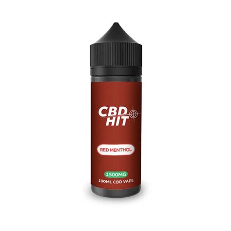 Cbd Hit 1500mg Cbd Vaping Liquid 100ml 70pg30vg Vapecouk
