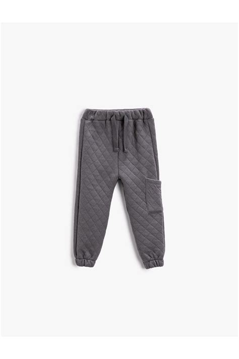 Koton بنطلون رياضي مبطن أساسي بجيب 3wmb40089tk مسواگ