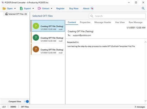 free oft file viewer to read and open oft files without ms outlook