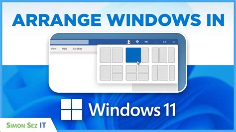 How To Arrange Windows And Multitask In Windows 11 Youtube