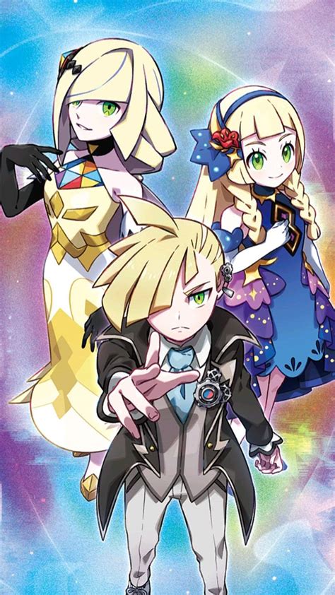 Lusamine Gladion And Lillie Pokemon Gladion Pokemon Pokémon Master