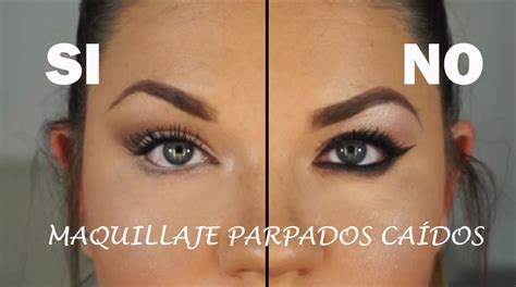Cómo maquillar los parpados caídos FÁCIL Maquillar ojos