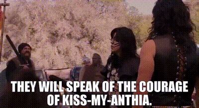 Yarn They Will Speak Of The Courage Of Kiss My Anthia Role Models