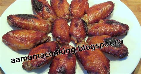 AA mama 香茅蜜糖焗雞翼 Baked Lemon Grass Honey Chicken Wings