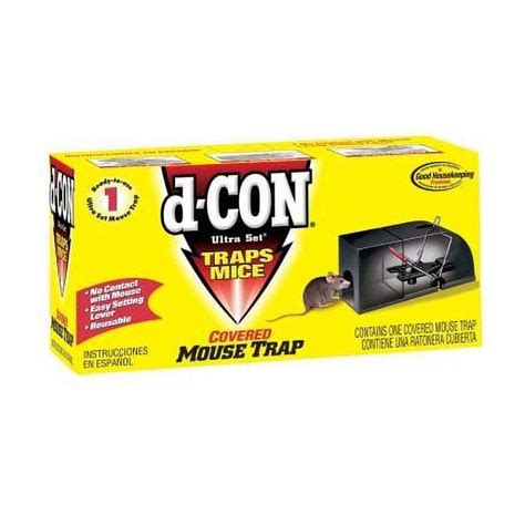 D Con Ultra Set Covered Mouse Trap Mouse