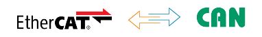 Gateway EtherCAT CANopen