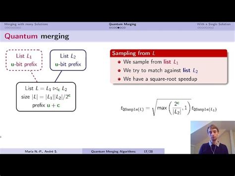 free video optimal merging in quantum k xor and k sum algorithms from