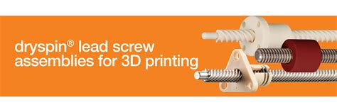 Self Lubricating Lead Screws And Nuts Ideal For 3d Printers Igus®