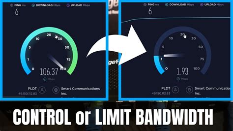 Manage Bandwidth How To Control And Limit Internet Speed Bandwidth For Each User YouTube