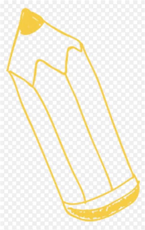 手绘简笔画黄色铅笔png图片素材下载 图片编号yermebbq 免抠素材网